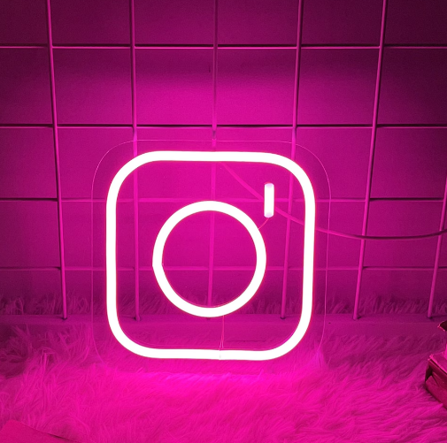 Instagram logo Neon Sign - Neon Mantra