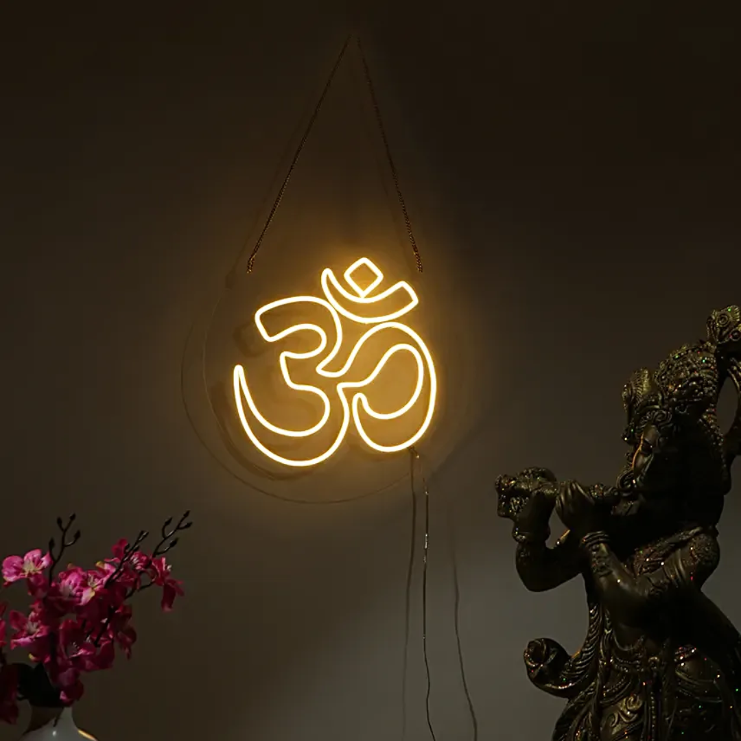 Om Neon Sign - Neon Mantra