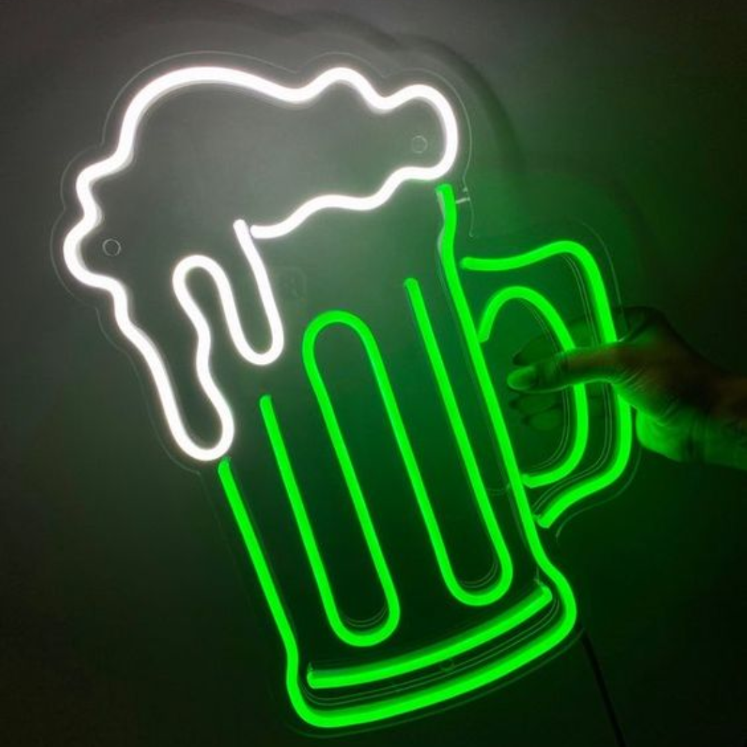 Beer Glass Neon Sign - Neon Mantra