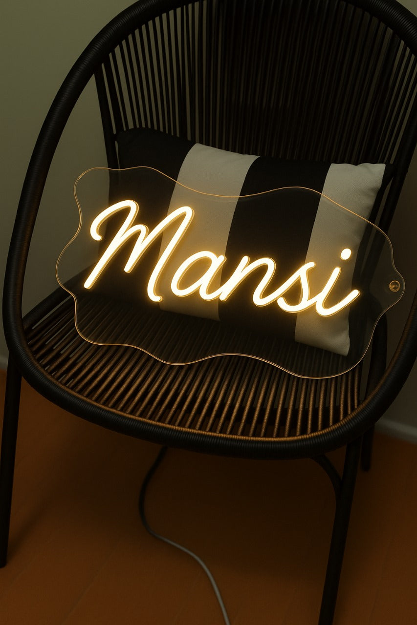 Name Neon Sign - Neon Mantra