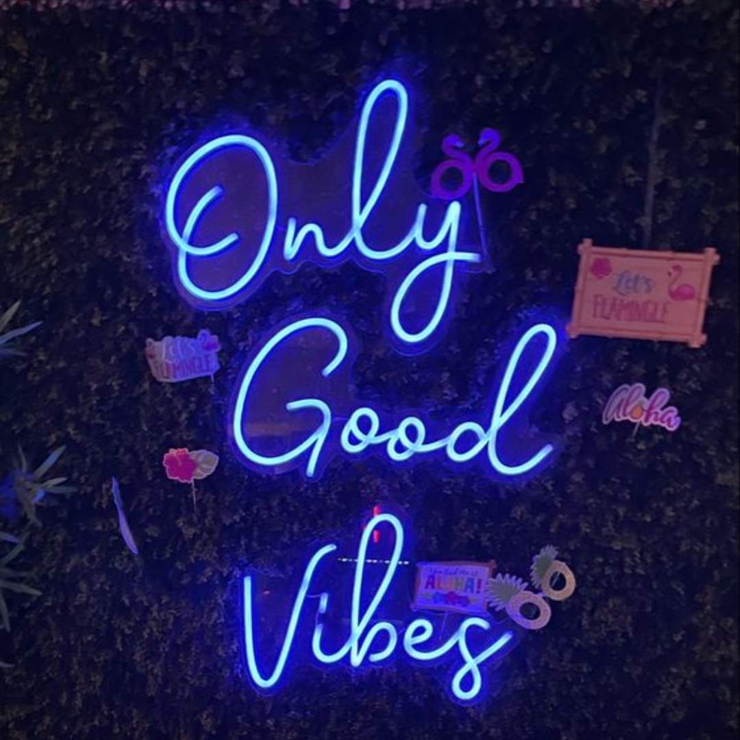 Only Good Vibes Neon Sign - Neon Mantra